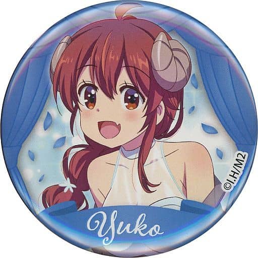 Badge Pins Yuko Yoshida "Machikado Mazoku Exhibition - Congratulations ...