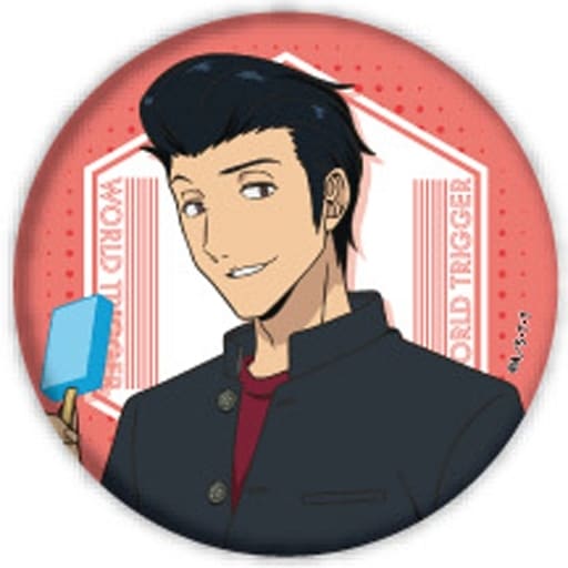 Badge Pins Isamu TOME' WORLD TRIGGER metal badge 13. School uniform ver ...