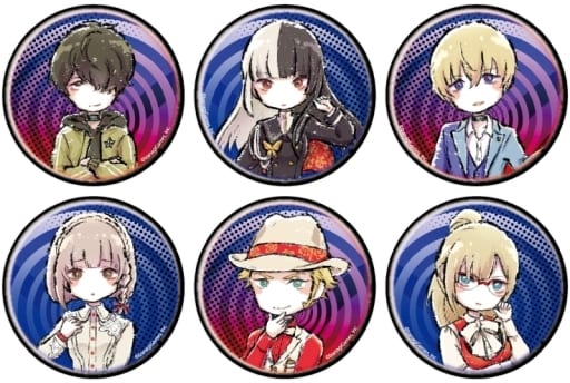 6-type set "false charge Execution Game Yurkil metal badge 02. Graph ...