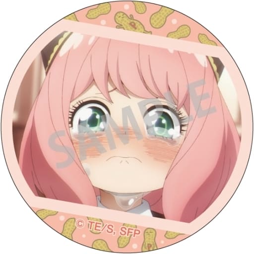 Badge Pins C. Anya Forger (Pink) "SPY×FAMILY Pick Character Holo metal ...