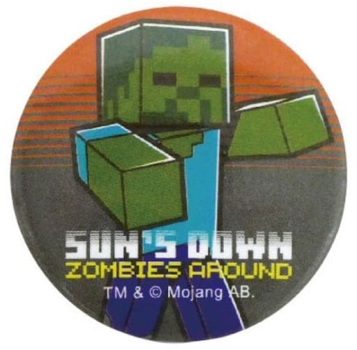 Zombie metal badge "MINECRAFT - Minecraft -" | Goods / Accessories ...