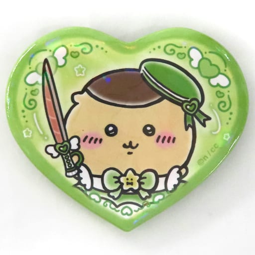 Kurimanju "Chi-kawa, a little cute little guy, Majokachi-kawa Heart metal badge Collection ...
