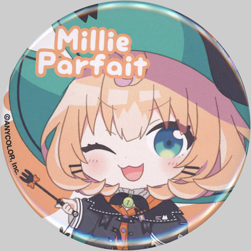 Millie Parfait metal badge "Virtual YouTuber Ni Jisanji NIJISANJI EN ...