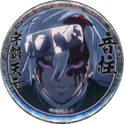 Badge Pins Uzui Tengen (name logo on both sides / no bandage) "Demon ...