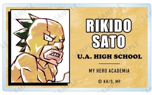 Sato Rikido "MY HERO ACADEMIA Trading Deformed Ani-Art Acrylic Name ...
