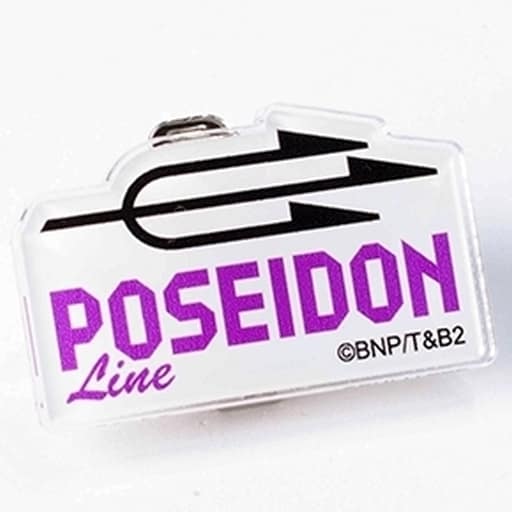 Badge Bins Poseidon Line Acrylic Badge "TIGER & BUNNY 2" | Goods ...