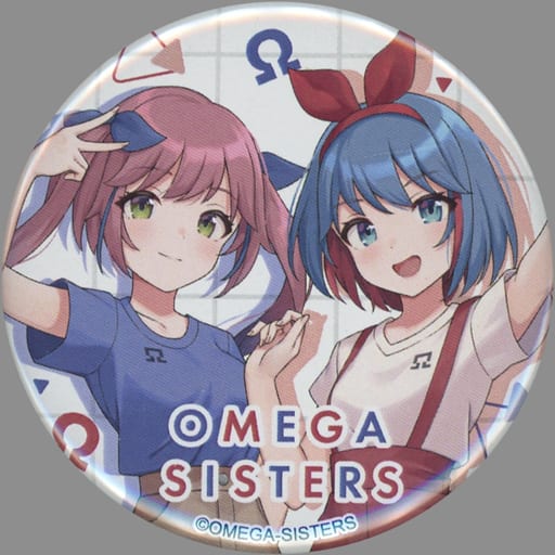 Omega Sisters (Isshin Ver) metal badge "DMM Scratch! Virtual YouTuber ...