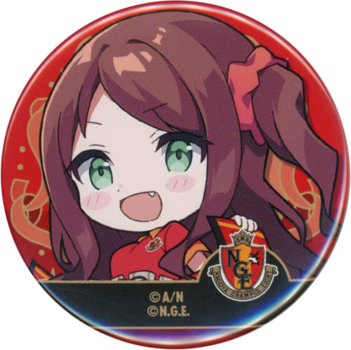 Badge Bins Yoko Akaba (Chibi Character / Nagoya Grampus) metal badge ...