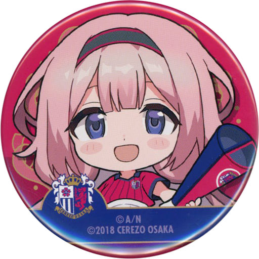 Badge Bins Chou Coral (Chibi Character / Cerezo Osaka) metal badge ...