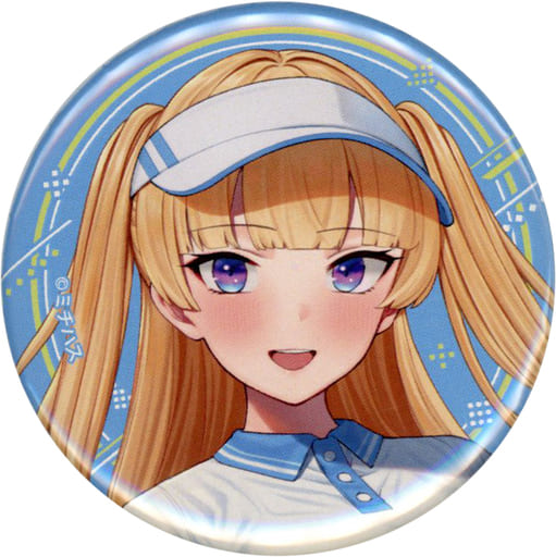 Lina Bell Roll (Tennis / Illustration A) metal badge "DMM Scratch! Lina ...