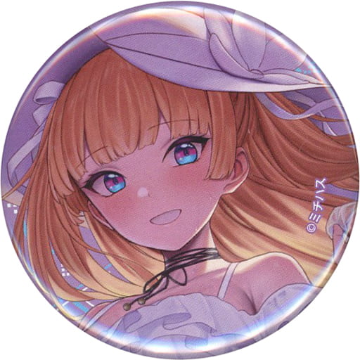 Lina Bell Roll (swimsuit / illustration D) metal badge "DMM Scratch ...