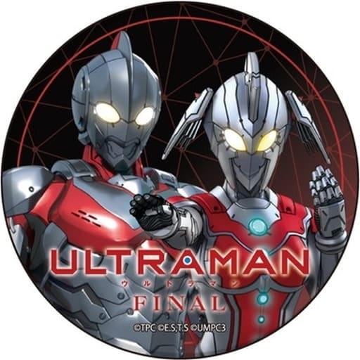 ULTRAMAN & MARIE "ULTRAMAN FINAL Season metal badge 04. Official ...