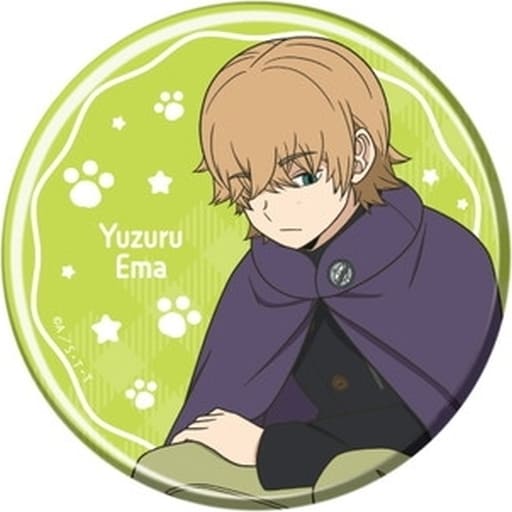 Yoshu EMA' WORLD TRIGGER metal badge 25. Neko ver. 2nd (drawing ...
