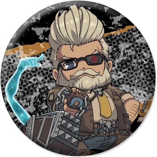 Badge Bins Gold Lewis-Dickinson metal badge Petanko "GUILTY GEAR ...