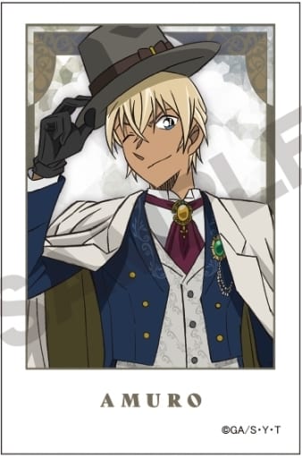 Toru Amuro (Jewel) Photogenic metal badge "CASE CLOSED" | Goods ...