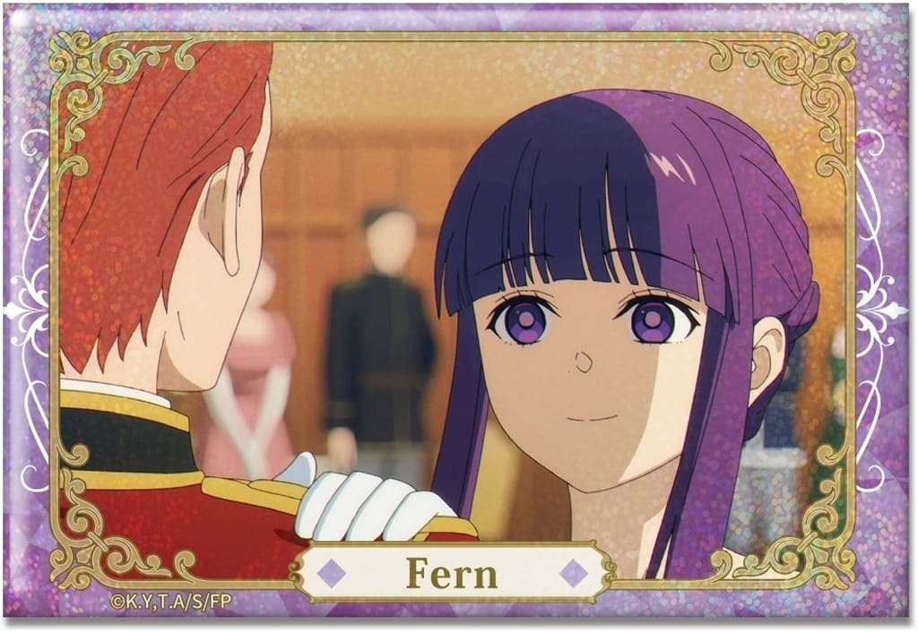 Design 21 (Fern F) Hologram metal badge Ver. 2 "Funeral Freeren ...