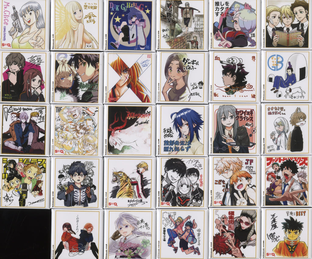 [With winning notice] Jump SQ. / SQ. RISE Drawn by a serial writer Jump Festa 2024 exhibition ...