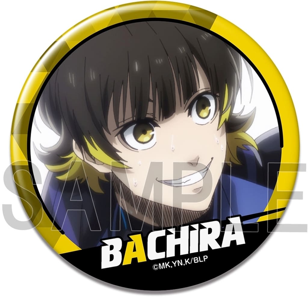 Badge Bins Design 05 (Hachiraku Mawari / B) metal badge "Gekihen ...