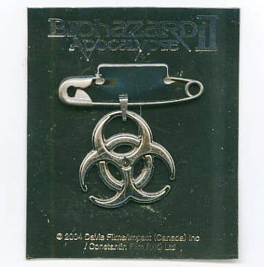 BIOHAZARD(RESIDENT EVIL) 2 Apocalypse Safety Pins | Goods / Accessories ...