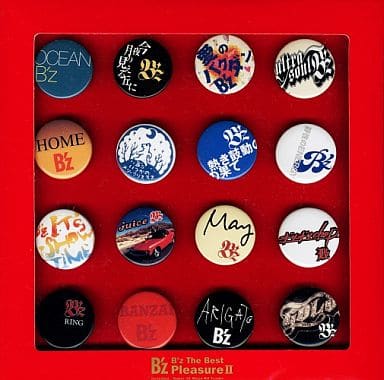 B'z metal badge Set (16 Sets) B'z Day Official Lottery Goods | Goods ...