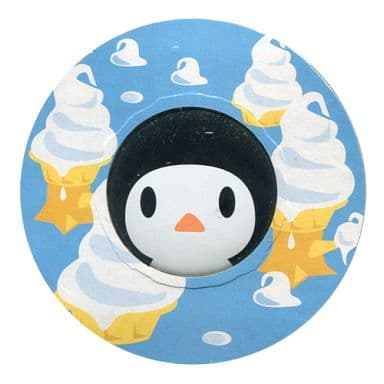 Yuki Penguin metal badge "Official Fan Club Commune" Continuation ...