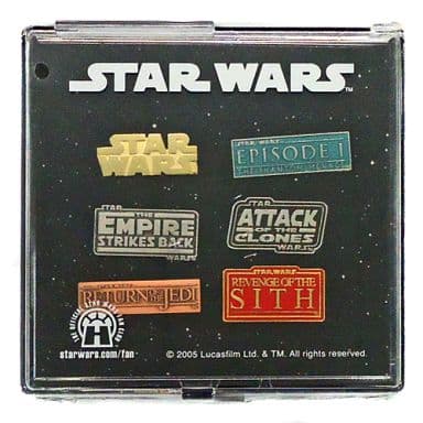 Star Wars Pin Badge Collection (6-piece Set) "Revenge of STAR WARS ...