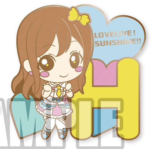 "Love Live! Sunshine! Trading Pins Ver. 1" by Hanamaru, Kida, Province ...