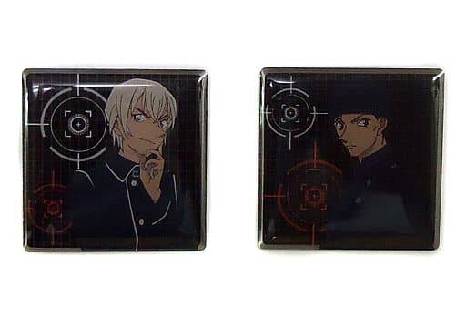 Set of 2 Pin Badges "Blu-ray/DVD CASE CLOSED : Black Nightmare" Animate ...
