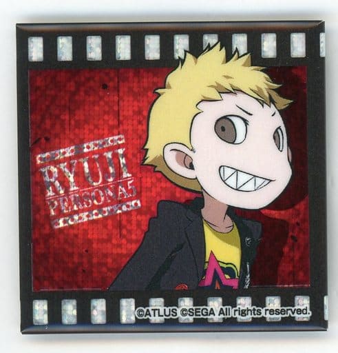 Badge Pins (Victor Character) Ryuji Sakamoto 「 Sega Collaboration Cafe ...