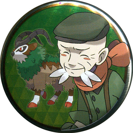 Badge Pins (Victor Character) Fukuji & Gogort 「 Pocket Monsters metal ...