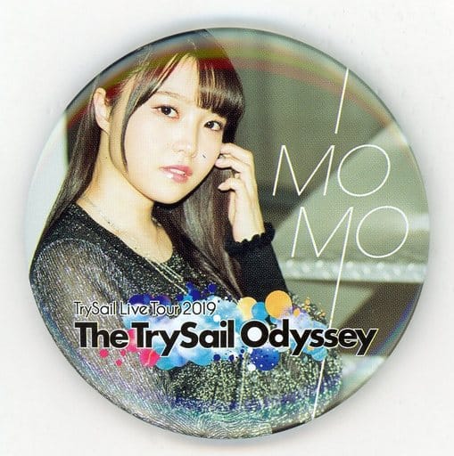 Badge Pins (female) Momo Asakura metal badge 「 LAWSON presents TrySail ...