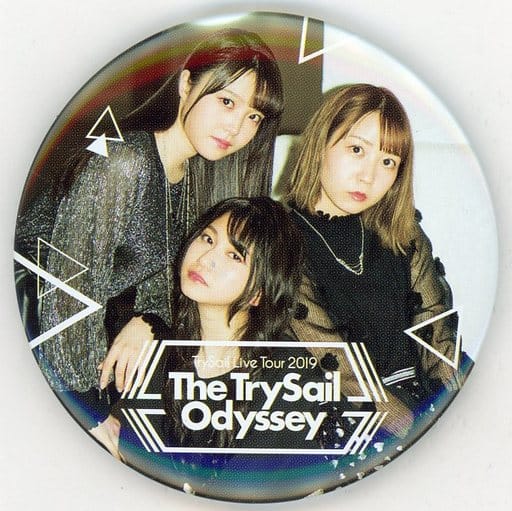 TrySail (black costume / 2 rows) metal badge 「 LAWSON presents TrySail ...