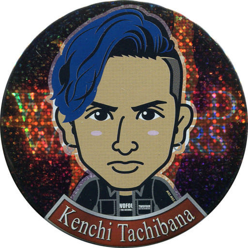 Kenchi Tachibana (Exile THE SECOND) BIG metal badge WILD WILD WARRIORS ...