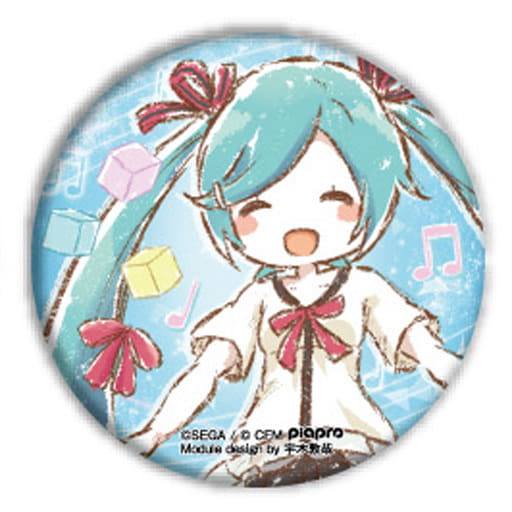 Badge Pins (Victor Character) Hatsune Miku (Shiny) 「 metal badge ...