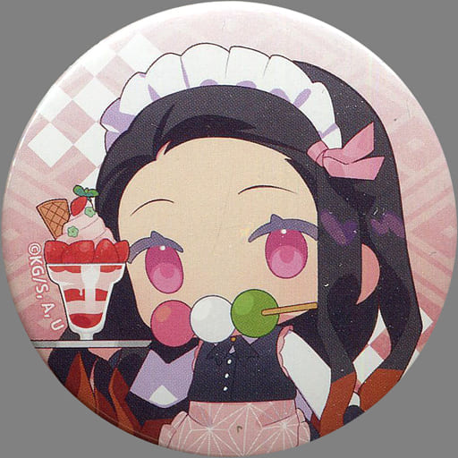 Badge Pins Nezuko Kamado 「 Demon Slayer: Kimetsu no Yaiba ×SWEETS ...