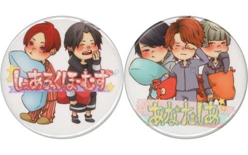 ANT×SLH (2) metal badge Set (2-piece Set) "DMM Scratch! SLH× Anata Shea ...