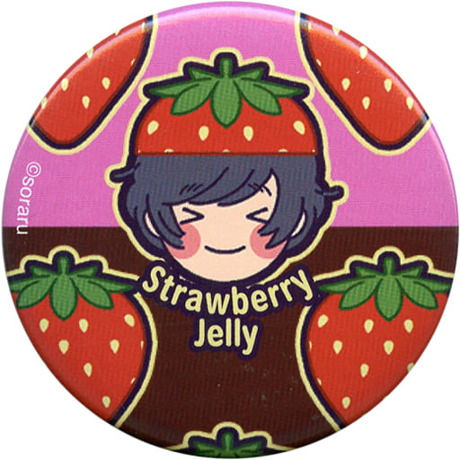 SORARU (Strawberry Jelly) original metal badge 「 SORARU × FamilyMart 2 ...