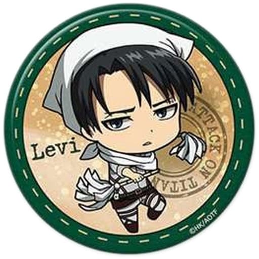 Captain Levi, "Attack on Titan Trading metal badge Vol. 3" | Goods ...
