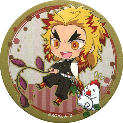 [Single Item] Kyojuro Rengoku metal badge (Autumn Harvest Festival ...
