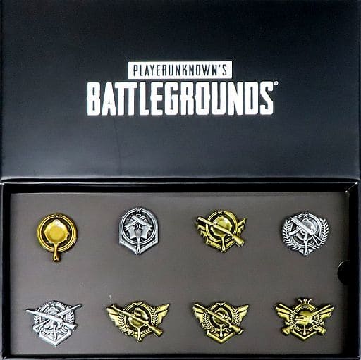 Logo pin badge collection "PLAYERUNKNOWN'S BATTLEGROUND (PUBG)" | Goods ...