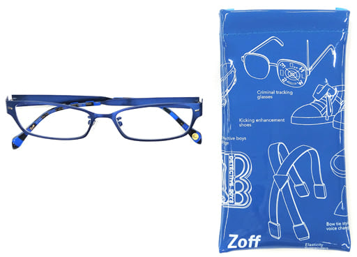 Accessories (non-metal) [Glasses Wiping Out / zero power eyeglasses] Shinichi Kudo Model Glasses ...