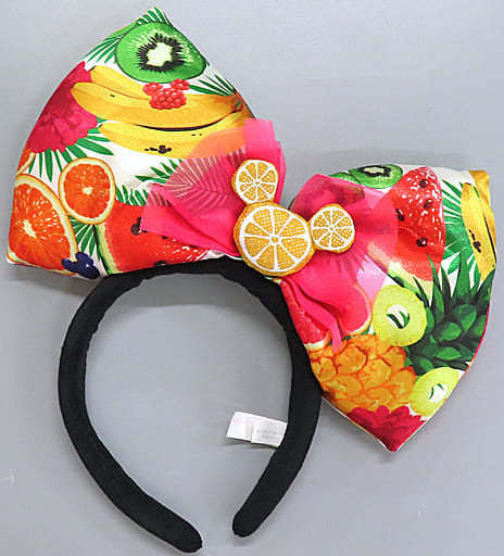 Accessories (non-metal) Minnie Mouse (fruit) band for hair "" Tokyo ...