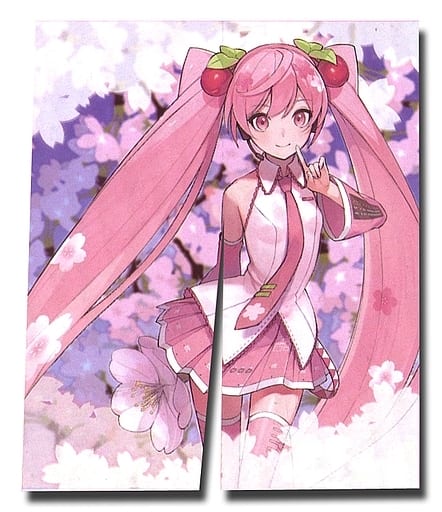 B (Purple) Kakororoshi Noren Miku Sakura "Character Director Vocal ...