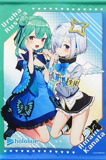 Tapestry "Virtual YouTuber Hololive ×MOLLY. ONLINE 4th installment" by Rushiba Yu & Kanata Amane ...