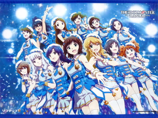 Main Visual B2 Tapestry "PS4 Soft idol Master Platinum Stars" Sofmap Purchase benefits | Goods ...