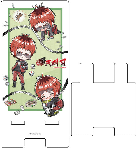 01. Set Design Acrylic Smartphone Stand Graph Art Design "Tenkai ...