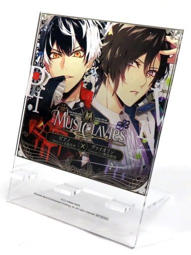 [A la Carte] Forte & Vernieche Smartphone Stand "CD MusicClavies DUO Series Piano x Violin ...