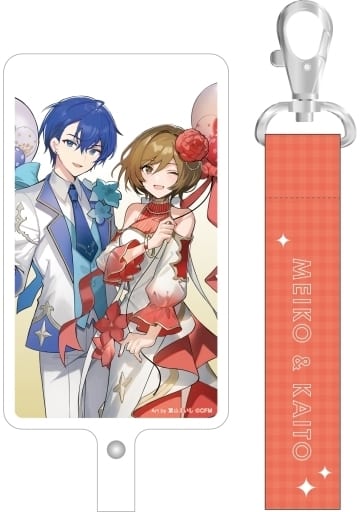MEIKO & KATO Phone Tab & Strap Set Hatsune Miku 16th Birthday "VOCALOID ...