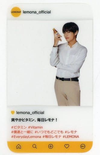 Vie Mini Photo Card (Japanese version) "LEMONA×BTS (BTS)" Target ...