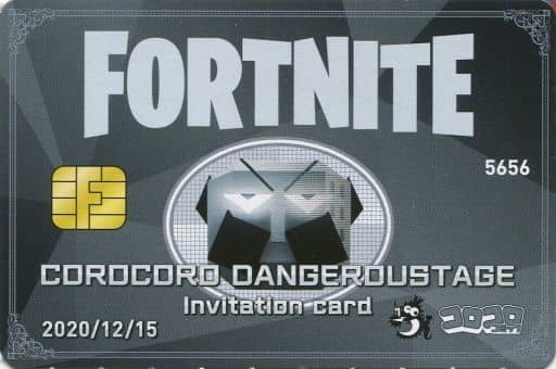 Character card DENJYAWASU-SUTEJI Invitational Fortnite Corocoro Island ...